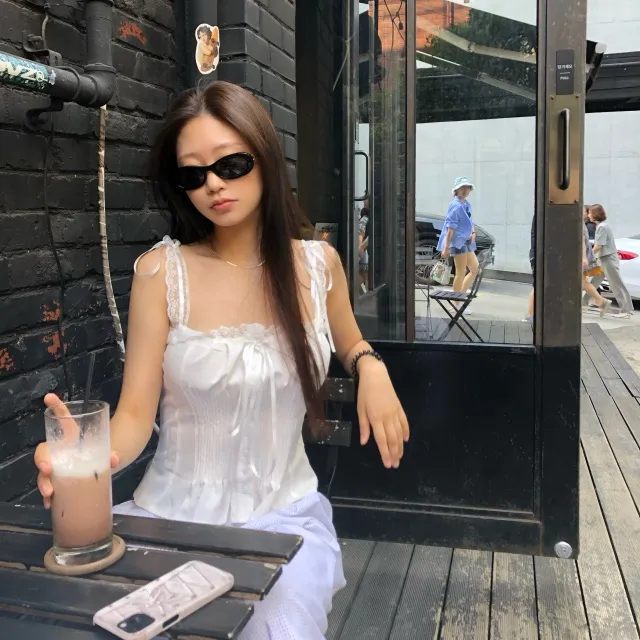 softie momo lace top - 에이블리 스토어