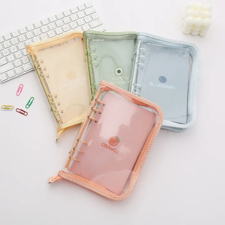 imilk ️3종사은품 ️ A5 지퍼바인더 지퍼 포카바인더 6공 바인더 다이어리 포토카드 포토앨범 포토북 콜북 포카홀더 4칸 ...