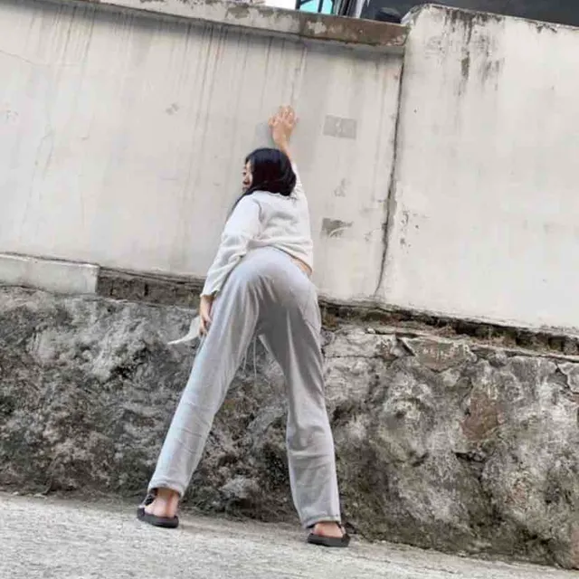 two-way stitch string pants - 에이블리 스토어