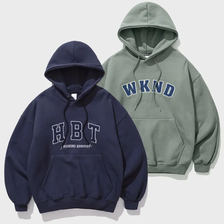 [10월2일 예약배송}[제멋][패키지] 하비스트 오버핏 기모 후드 OYHD2393 + 코드 오버핏 기모 후드 OYHD2378 ...