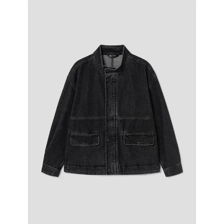 워싱 데님 숏 파카 애쉬 (263939EP44) - 4910 | 남성 패션 스토어