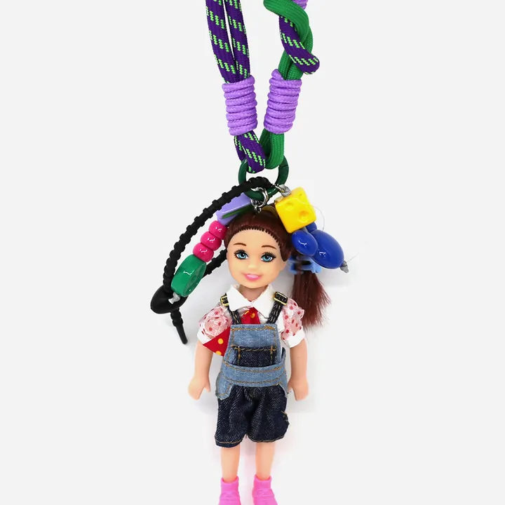 BABI PURPLE KEY RING - 에이블리 스토어