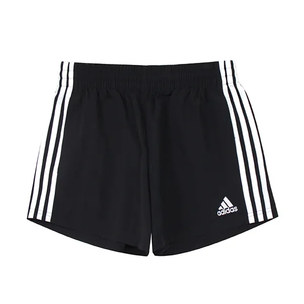 아디다스 여성 에센셜 3S 우븐 삼선 반바지 쇼츠 운동복 블랙 HT3397 - 에이블리 스토어