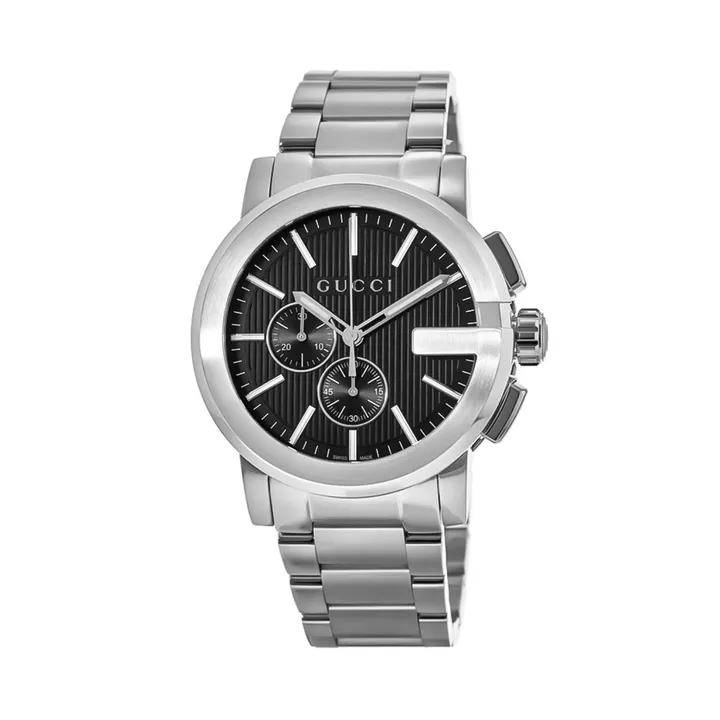 구찌 YA101204 G크로노 남성 메탈 쿼츠 44mm - 에이블리 스토어