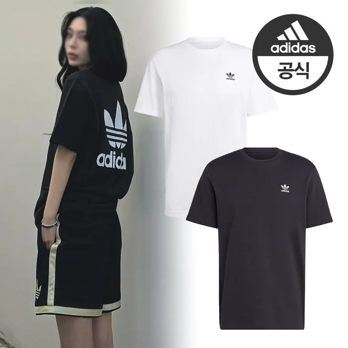 [아디다스]남녀공용 오리지널 루즈핏 블랙 반팔티셔츠/라운드티-II5760,IM4513_P361456319 - 에이블리 스토어