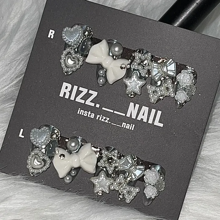 웨딩 갸루 네일팁彡 - 에이블리 스토어