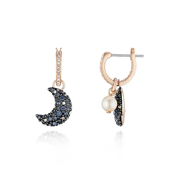 스와로브스키 5671569 Sublima Luna 달 진주 후프 드롭 귀걸이 - 에이블리 스토어