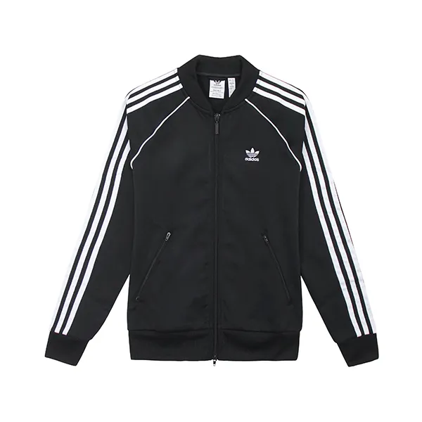 아디다스 여성 오리지널 슈퍼스타 트랙탑 자켓 집업 블랙 GD2374 - 에이블리 스토어
