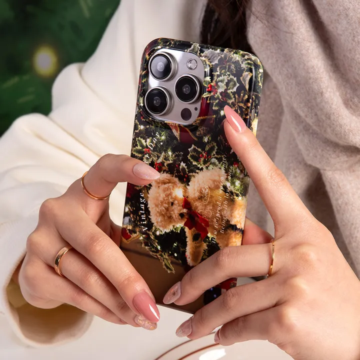 ⚡배송 모음전 이벤트 유스픽 겨울 컨셉 디자인 하드케이스 선물 커플 우정 친구 생일 여자 남자 심플 코디 키치 감성 무드 트리 산타 귀여운 인기 크리스마스