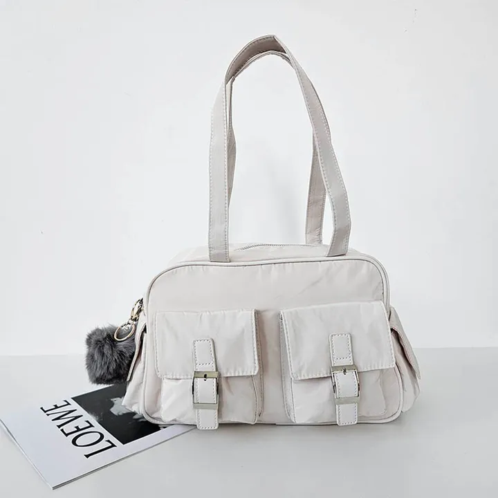 [당일발송X🎗사은품증정]보부상백 4col 데일리 버클 포켓 나일론 보부상 숄더백 - 에이블리 스토어