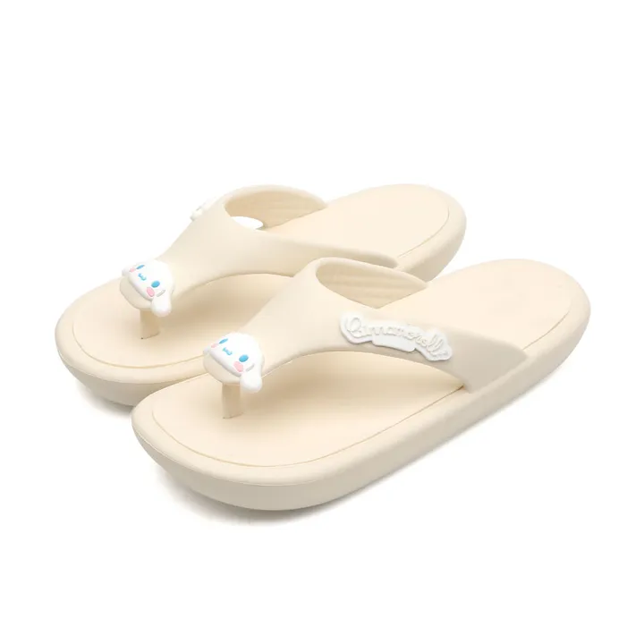 💖100% 정품💖 산리오 엘라 플리플랍 쿠로미 시나모롤 (여름/바다/계곡/물놀이/휴가/바캉스) - 에이블리 스토어