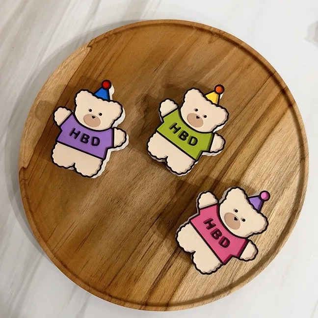 [안녕공룡공방] 1+1할인 HBD Bear 석고방향제 차량용 차방향제 생일선물 - 에이블리 스토어