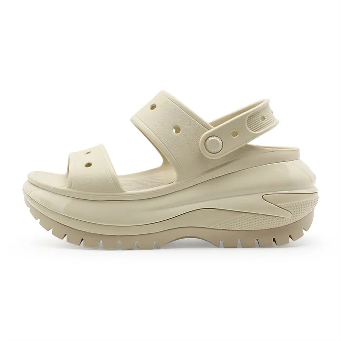 크록스 여성 클래식 메가 크러쉬 샌들 본 베이지 (207989-2Y2)(size 230-250) - 에이블리 스토어