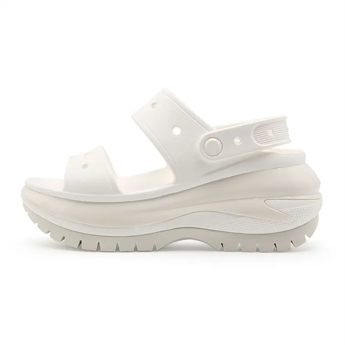 크록스 여성 클래식 메가 크러쉬 샌들 화이트 (207989-100)(size 230-250) - 에이블리 스토어