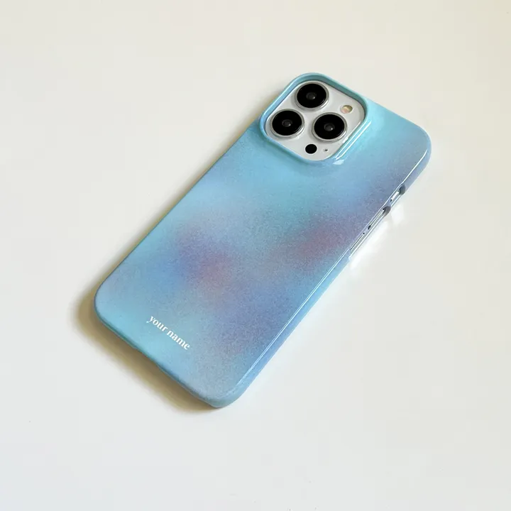 (이니셜 각인) (Phone Case) Spray Pattern - 에이블리 스토어
