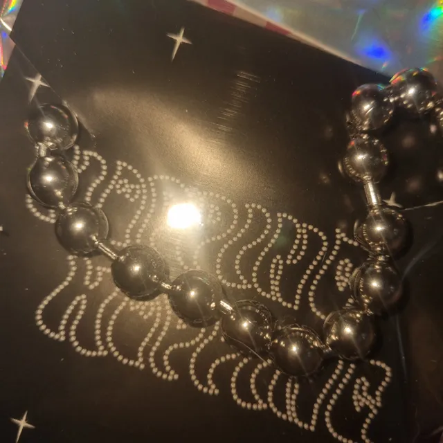 Big ball chain necklace / 빅 볼 체인 목걸이 - 에이블리 스토어